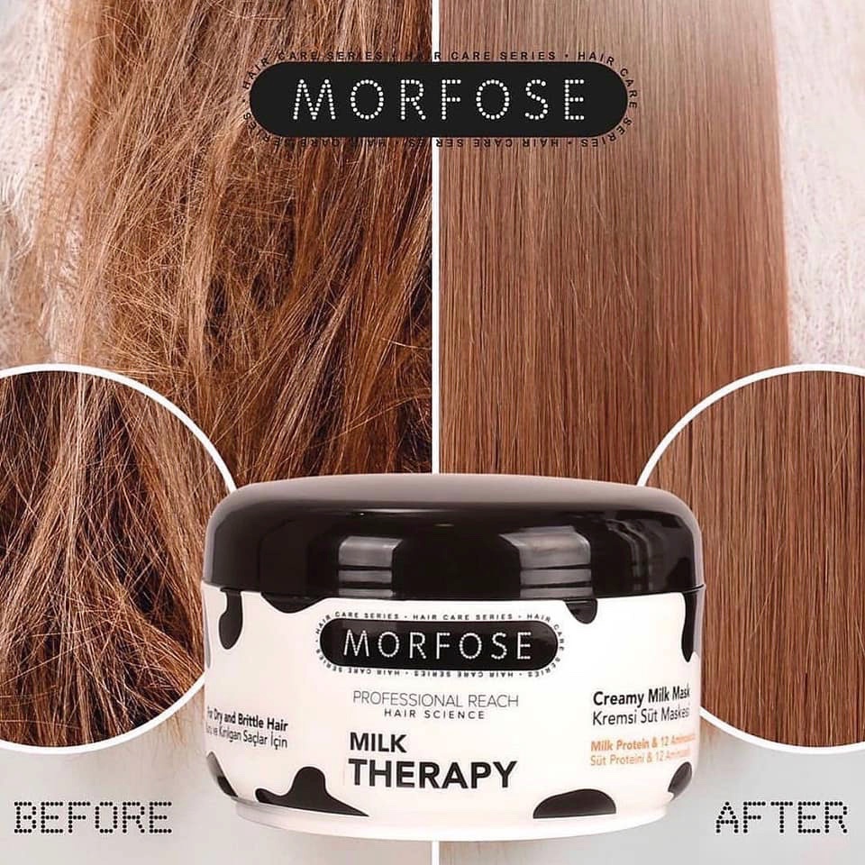 MORFOSE MILK THERAPY MASK 500 ML มิ้ลค์ เทอราปี มาส์ก 500 มล. (จากยุโรป ...