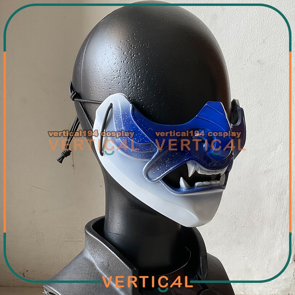หน้ากากคอสเพลย์ การ์ตูนญี่ปุ่น GHOST OF TSUSHIMA MASK MASK JIN SAKAI ...
