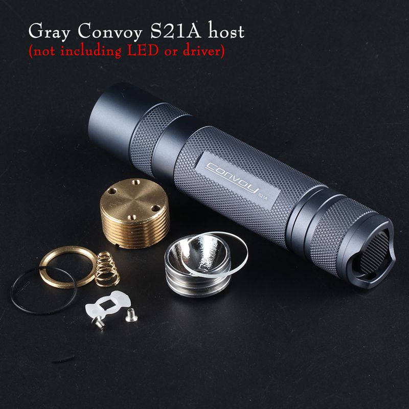 Convoy S21A ไฟฉาย led และไดรเวอร์ ไม่รวมไดรเวอร์ DIY | Shopee Thailand