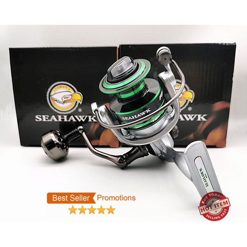 Seahawk รอกตกปลา ขนาด 2000,3000,4000,5000 | Shopee Thailand