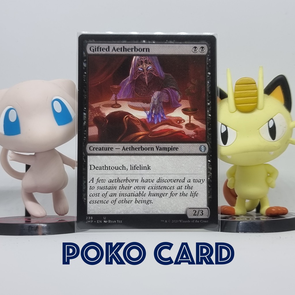 Gifted Aetherborn การ์ด Magic The Gathering ของแท้ จากรุ่น Jumpstart ...