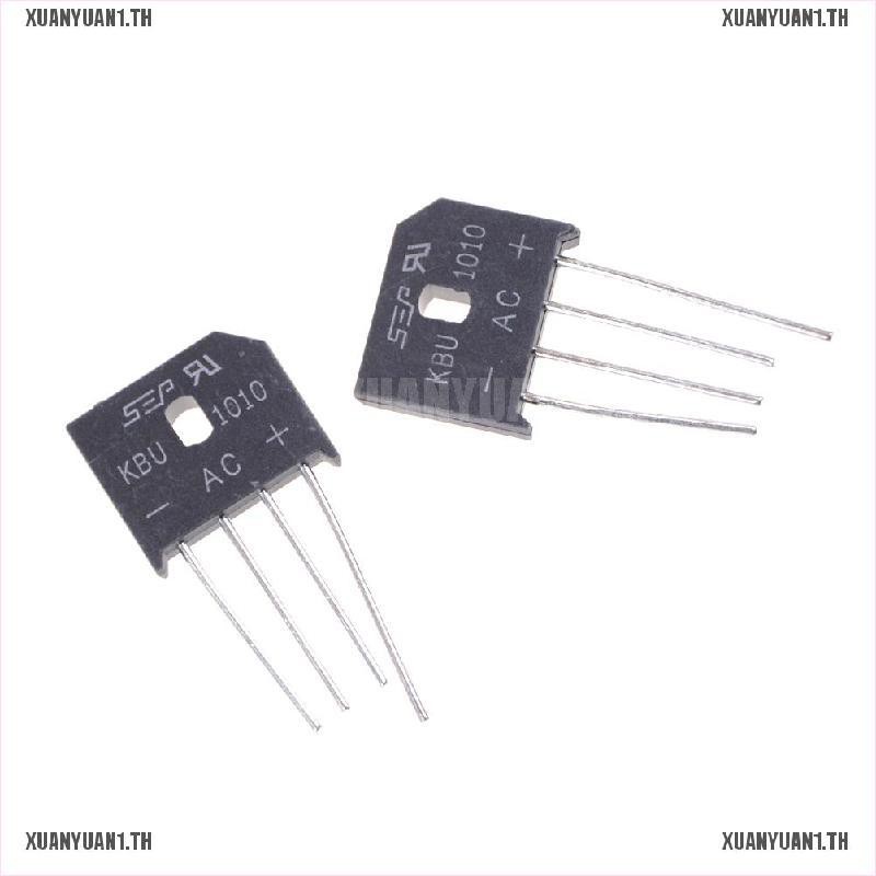 (xuanyuan 1) 2 ชิ้น kbu 1010 10 a 1000 v single pha อุปกรณ์ไดโอดสะพาน ...