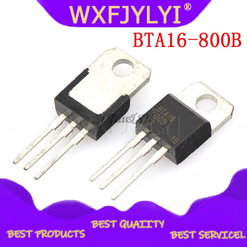 10 ชิ้น BTA16-800B TO-220 BTA16-800 TO220 BTA16 800V 16A 16-800B ใหม่และต้นฉบับ | Shopee Thailand