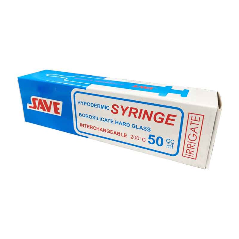 ไซริ้งค์ (GLASS SYRINGE 50cc. IRRIGATE) แก้วให้อาหารขนาด 50 ซีซี ...