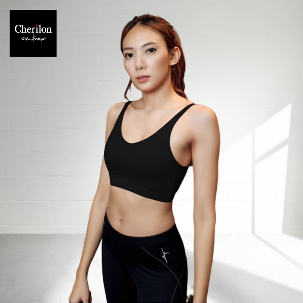 Cherilon Dansmate Sport Bra เสื้อใน สปอร์ตบรา นุ่มสบาย กระชับและพยุงกล้ามเนื้อขณะเคลื่อนไหว MPN ...