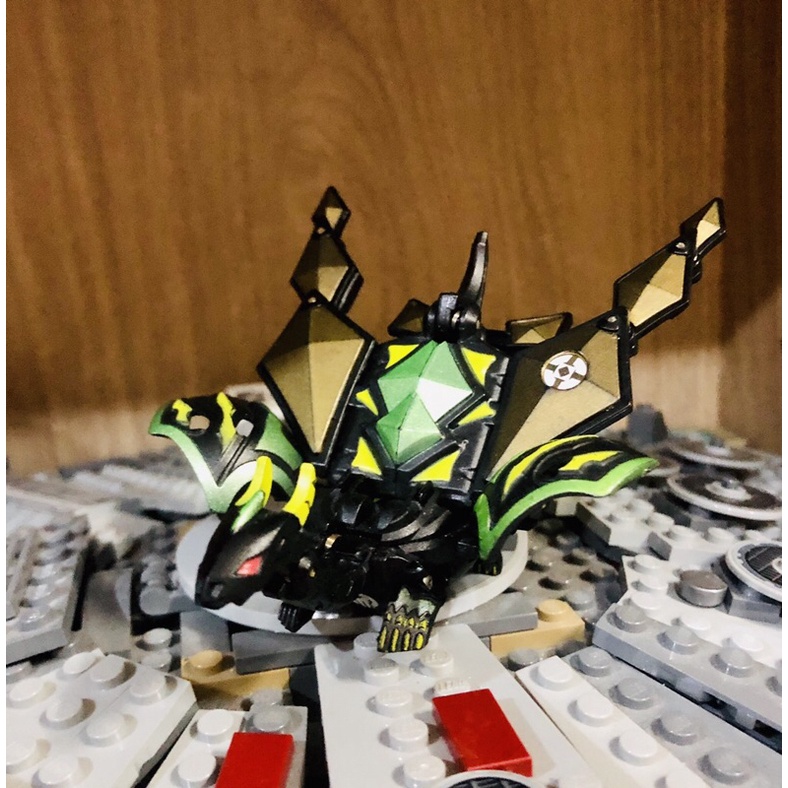 Bakugan Darkus Dharak With Airkor Gear Combat Set Gundalian Invaders ...