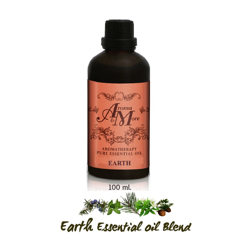 Aroma&more Earth Essential oil blend 100% / น้ำมันหอมระเหยสูตรผสม ผสาน ...