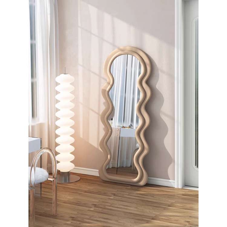 กระจกตกแต่งห้อง กระจกขอบหยัก แบบมินิมิมอล สไตล์เกาหลี s47 | Shopee Thailand