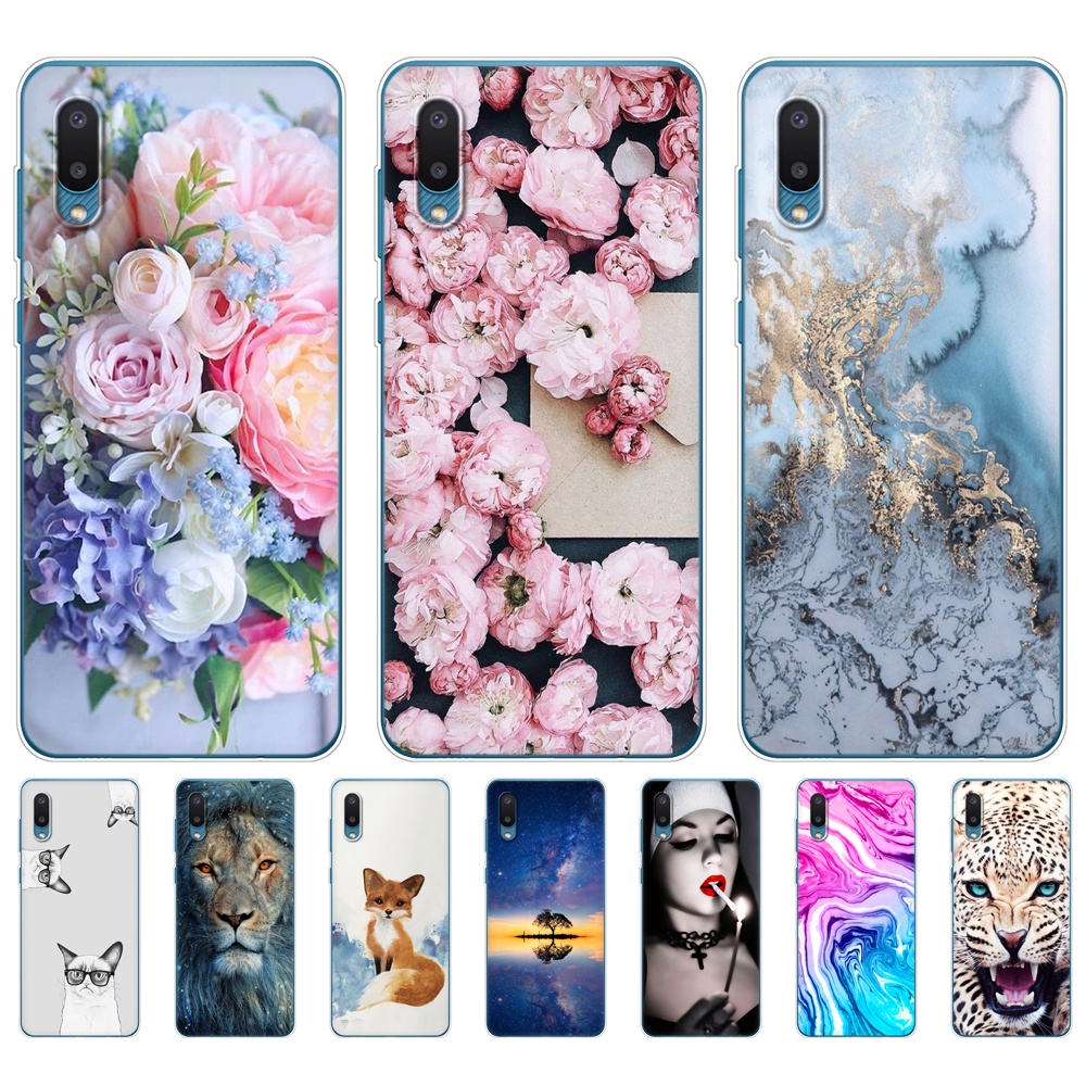 ۩ For Samsung A02 Case Soft touch Silicon Tpu Back Phone Cover For ...