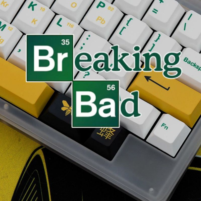 Breaking Bad Keycap / Heisenberg Cherry PBT (NEW) | Shopee Thailand
