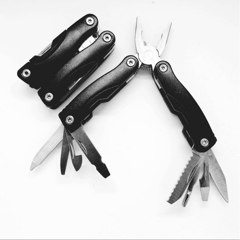 คีมเอนกประสงค์พกพา Pocket Multi Function Tools Set Mini รุ่น Black คีม ...