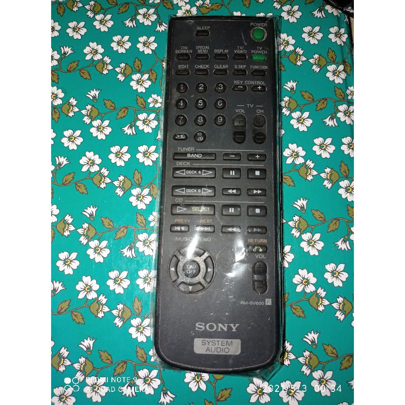 Sony CD COMPO REMOTE | Shopee Thailand