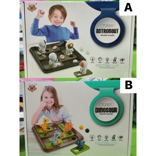 funny dinosaur board game dinosaur round up2, funny Astronaut บอร์ด ...