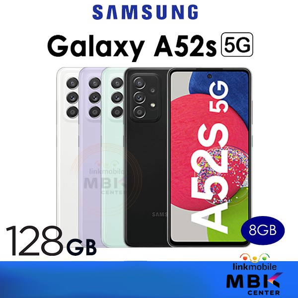SAMSUNG Galaxy A52s 5G 128GB Ram 8GB สินค้าใหม่ ตกรุ่น ประกันร้าน 6 เดือน | Shopee Thailand