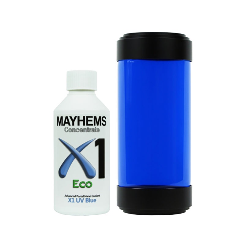 Mayhems X1 ECO UV Clear Blue Concentrate Watercooling Fluid 250ml ...