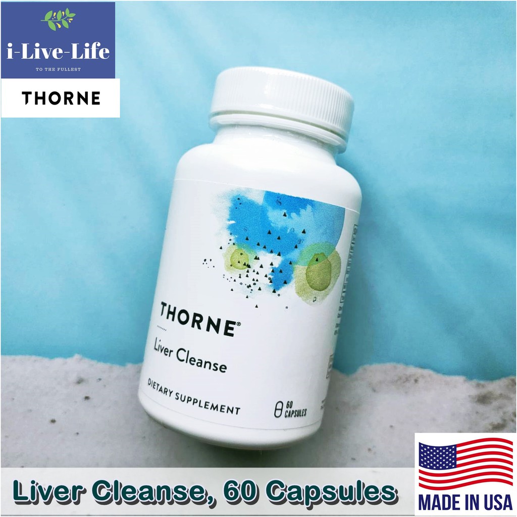 Liver Cleanse 60 Capsules - Thorne Research ดีท็อกซ์ | Shopee Thailand