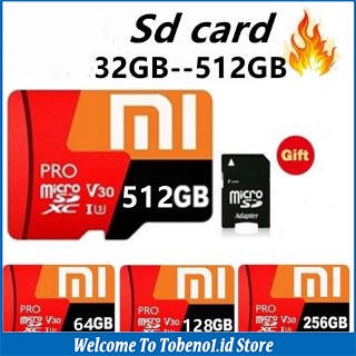 【In Stock】XIAOMI High Speed SD Card 3.0 Micro Memory 10 Sdxc Card 64GB ...