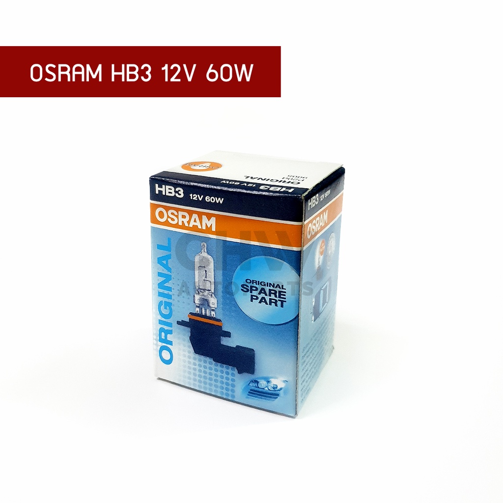 ออสแรม หลอดไฟหน้า ขั้วHB3 OSRAM HB3 12V 60W (9005) | Shopee Thailand