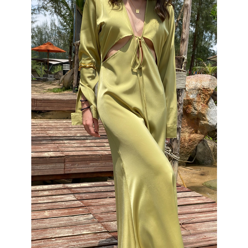 Dressfriends.bybf | Calen long dress ที่สุดของเดรสยาว ใส่แล้วดูแพงมาก ...