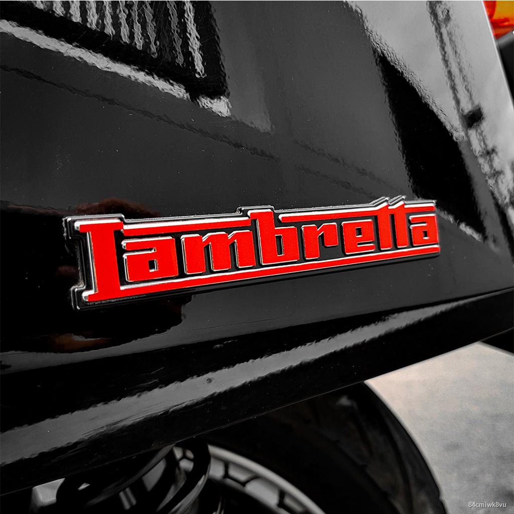 สติ๊กเกอร์ Lambretta Logo 3M สะท้อนแสง (โลโก้ฝาข้าง+ฝาแคร้ง) | Shopee ...