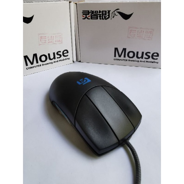 Mouse 3 button USB Standard Model #ฟรีผ้าไมโครไฟเบอร์#เม้าส์3ปุ่ม usb ...