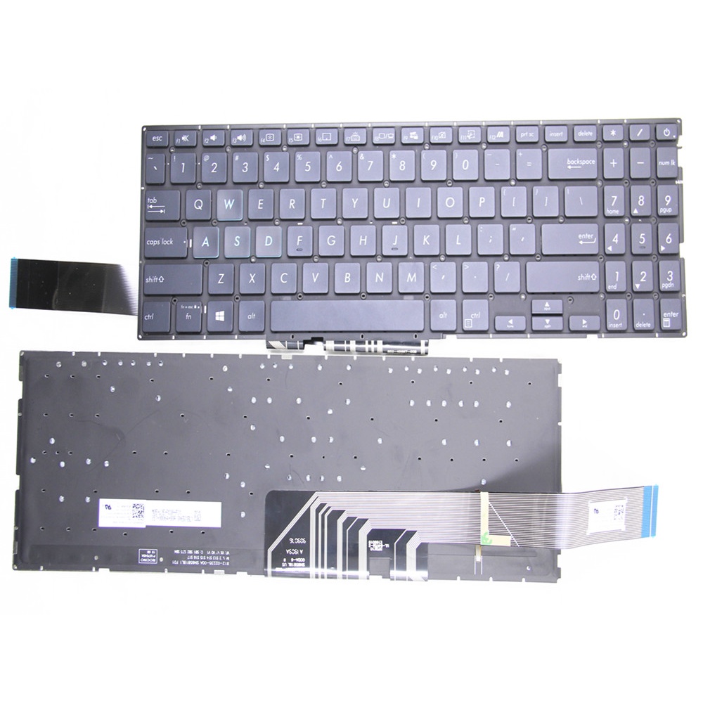 แป้นพิมพ์แล็ปท็อปแบ็คไลท์สําหรับ ASUS Mars15 X571 X571G X571GT X571GD ...