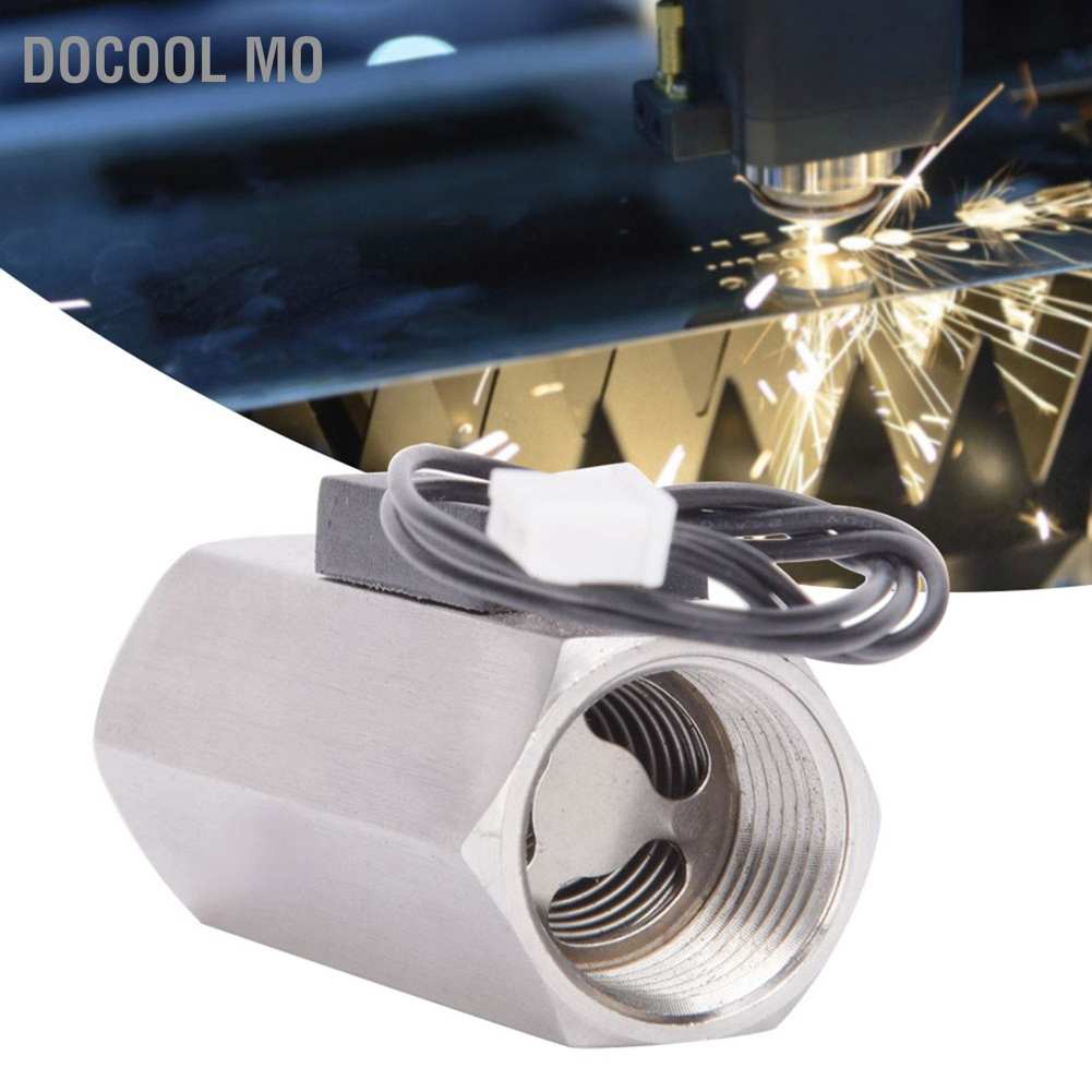 Water Flow Switch Sensor 304 Stainless SteelHigh Accuracy FS-01 G1/2in ...