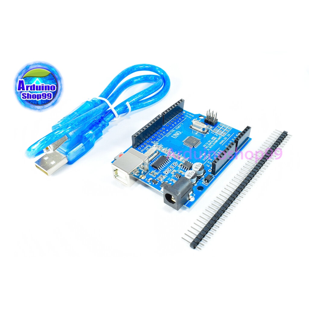 UNO R3 Micro USB ATmega328P Development Board for Package SMD+ ก้างปลา ...
