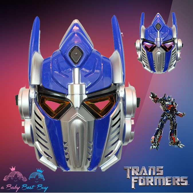 Mask Transformer - Optimus Prime หน้ากาก Optimus Prime มีไฟ ที่ตา ...