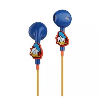 หูฟังเอียร์บัด Donald Duck ลิขสิทธิ์แท้ จาก Rizz | Shopee Thailand