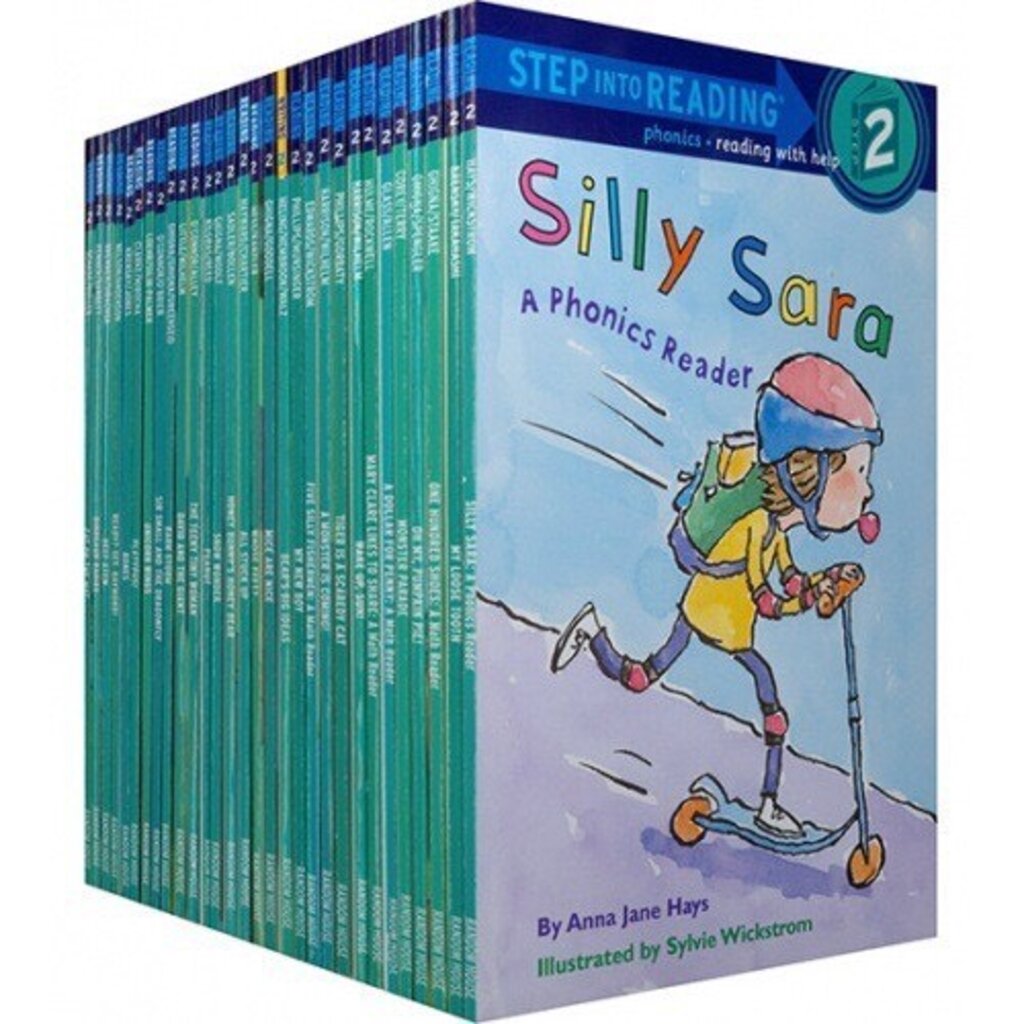(พร้อมส่ง) Step into Reading level 2 (30 เล่ม) หนังสือนิทานภาษาอังกฤษ ...