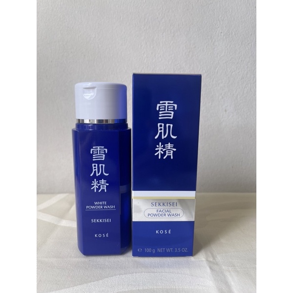 Kose Sekkisei Facial Powder Wash 100g ของแท้ 💯% ป้ายคิงเพาเวอร์ ...