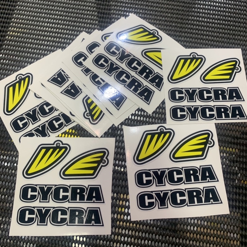 สติ๊กเกอร์ Cycra ติดการ์ดแฮนด์ | Shopee Thailand