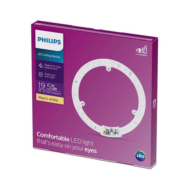 Philips LED Ceiling Module Circle 19.5W (แสงวอร์ม) 20W/25W (แสงขาว) แผง ...