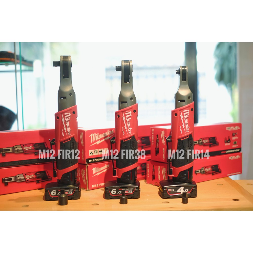 ประแจบล็อกไร้สาย Milwaukee M12 fir12 / fir38 / fir14 มีให้เลือก 3 ขนาด ...