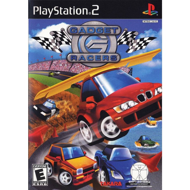 Gadget Racers (USA) PS2 แผ่นเกมส์ps2 แผ่นไรท์ เกมเพทู เกมps2 | Shopee ...