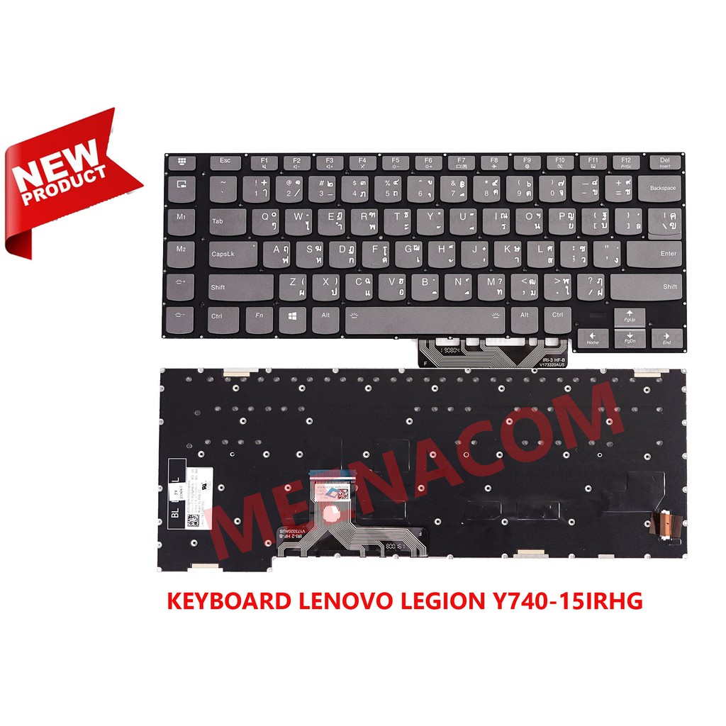KEYBOARD LENOVO LEGION Y740-15IRHG | Shopee Thailand