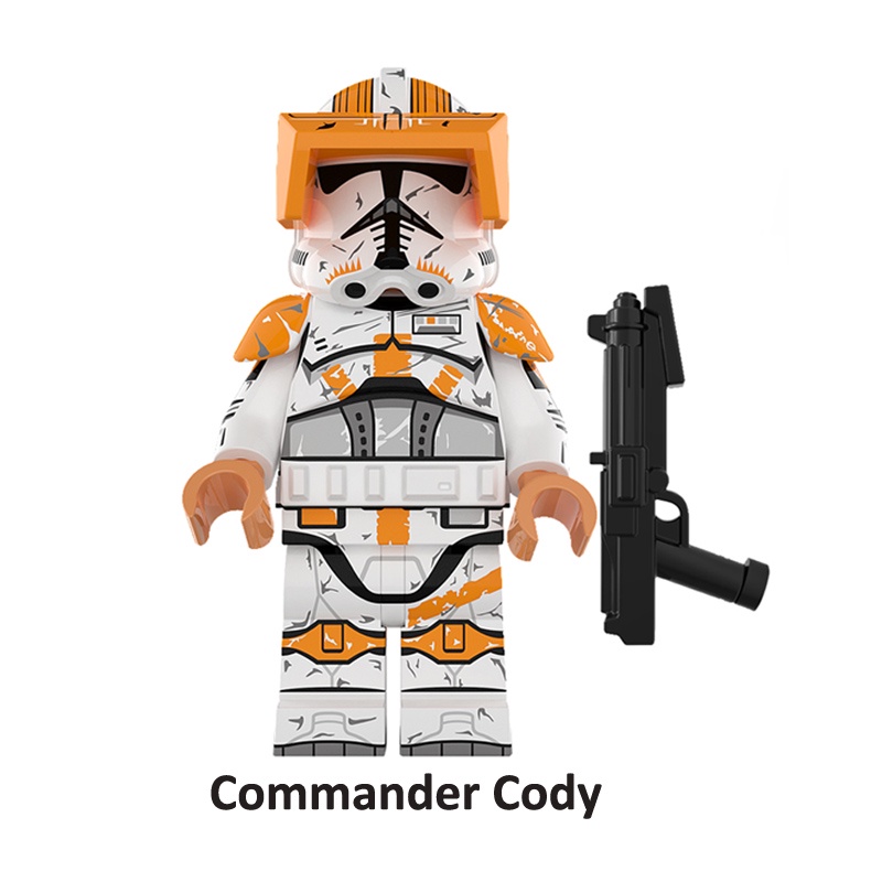 Commander Cody Minifigures CC-2224 Galactic Republic Clone บล็อคตัวต่อ ...