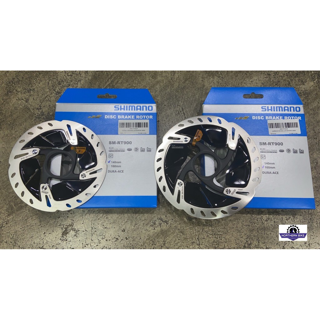 ดิสโรเตอร์ DURA-ACE, SM-RT900,140MM and 160MM, Center Lock (1กล่องมี1ใบ ...