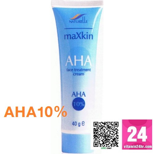 MAXKIN AHA FACE TREATMENT 10% CREAM 20G | Shopee Thailand