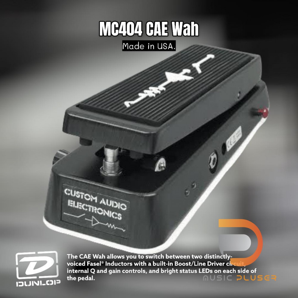 เอฟเฟ็คกีตาร์ Dunlop MC404 CAE Wah Pedal ประกันศูนย์ 1 ปี | Shopee Thailand