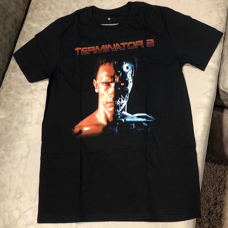 เสื้อภาพยนตร์ 90S Terminator2 Tee ของแท้ ของใหม่ | Shopee Thailand