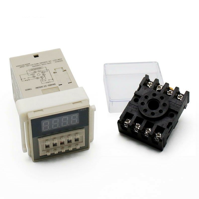 omron DH48S-2Z +ซ็อกเก็ต Digital Timer Delay Relay เครื่องจับเวลาจอแสดง ... omron DH48S-2Z +ซ็อกเก็ต Digital Timer Delay Relay เครื่องจับเวลาจอแสดง ...