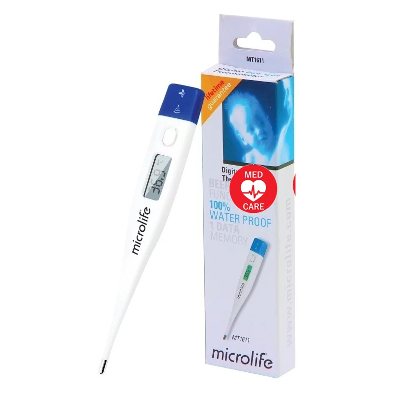 ปรอทวัดใข้ ดิจิตอล Microlife digital thermometer เทอร์โมมิเตอร์ รุ่น ...