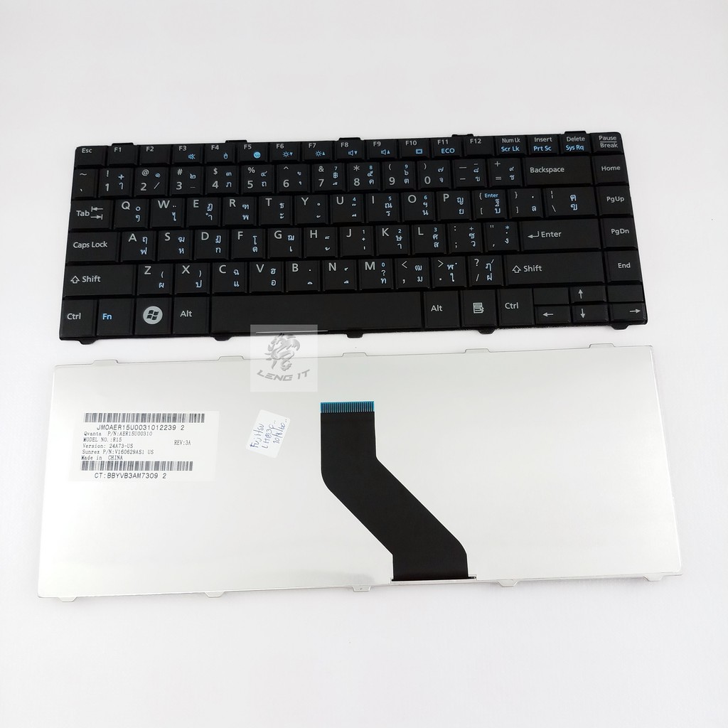 FUJITSU คีย์บอร์ดโน๊ตบุ๊ค KEYBOARD LH530 สีดำ | Shopee Thailand