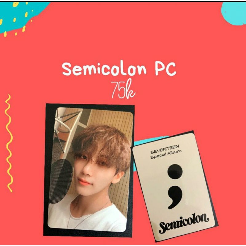 อัลบั้ม Semicolo Seventeen PC อย่างเป็นทางการ | Shopee Thailand