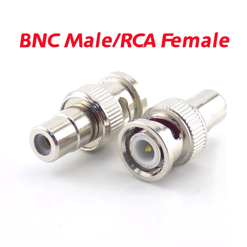 อะแดปเตอร์เชื่อมต่อกล้องวงจรปิด BNC Male To RCA Female | Shopee Thailand