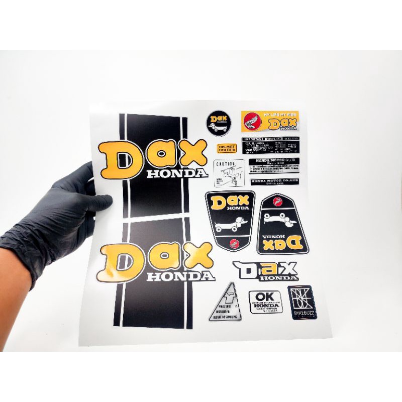 sticker set honda Dax พร้อมส่ง มี10สีให้เลือก | Shopee Thailand