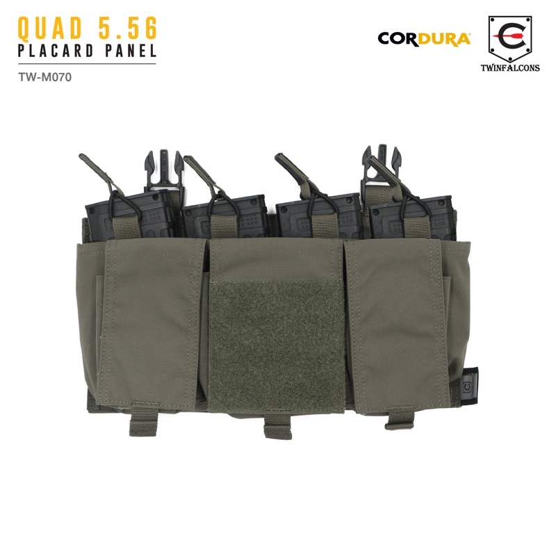 Quad 5.56 Placard Panel ( Twinfalcons ) | Shopee Thailand