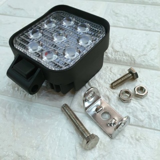 ไฟสปอร์ทไลท์ LED Work Lamp 10-80v 27w เล็ก ยี่ห่อ Diamond ขนาด3×3นิ้ว ...